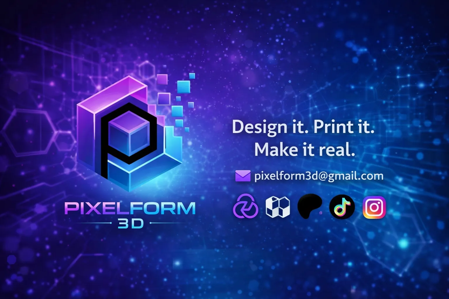 PixelForm 3D | Inicio - MakerWorld
