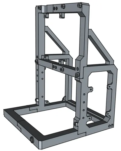 Open Frame PC Case ATX - Free 3D Print Model - MakerWorld