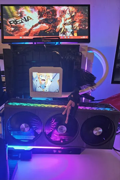Open Frame PC Case ATX - Free 3D Print Model - MakerWorld