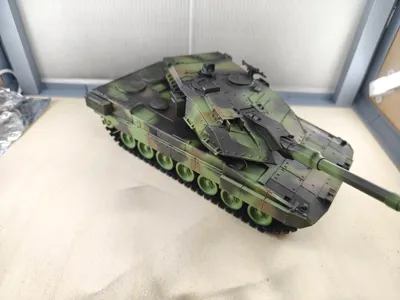 Leopard 2 A7 Main Battle Tank Movable Cannon 1/35 - Free 3D Print Model ...