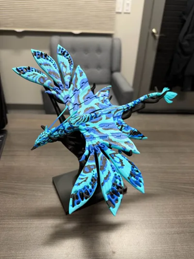 Avatar ikran 4 Color flexi -A1 mini Compatible - Free 3D Print Model ...