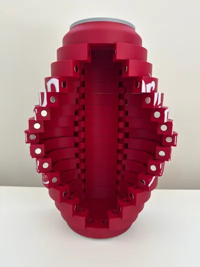 Dr Pepper folding door display box - Free 3D Print Model - MakerWorld