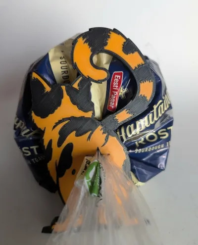 Cat bread clip - Free 3D Print Model - MakerWorld
