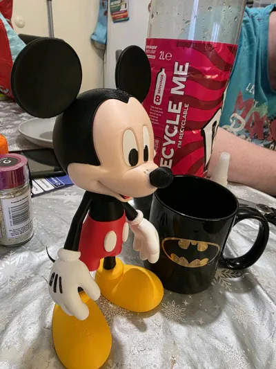 Mickey Mouse - multi parts - Free 3D Print Model - MakerWorld