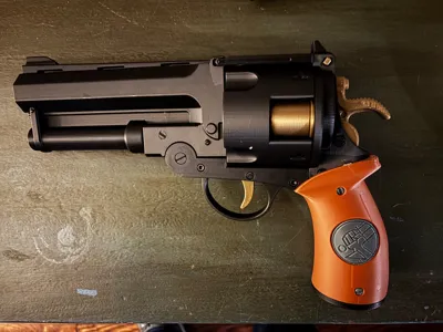 Hellboy - Good Samaritan Revolver - Free 3D Print Model - MakerWorld
