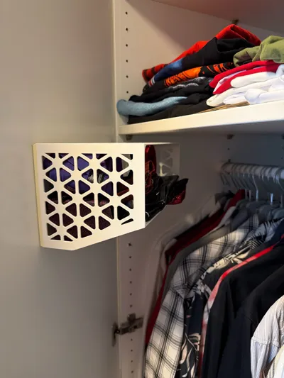 Overhead Closet Storage Shelf (also for IKEA PAX) - Free 3D Print Model ...