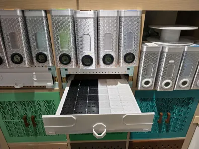 Modular Gridfinity Drawers - Free 3D Print Model - MakerWorld