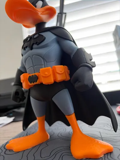 Daffy Duck Batman DC Version / NO AMS - Free 3D Print Model - MakerWorld