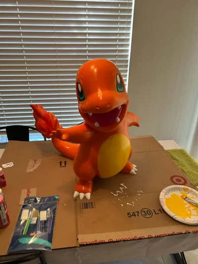 Life-Size Charmander 3D Model - Free 3D Print Model - MakerWorld