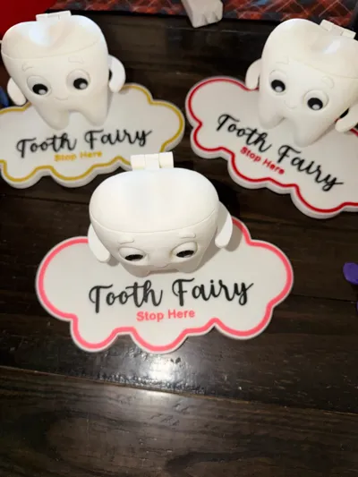 Tooth Fairy Buddy - Free 3D Print Model - MakerWorld