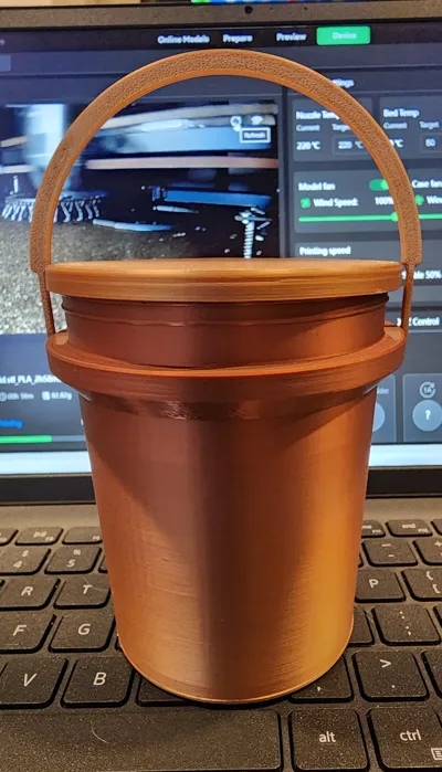 Mini Bucket - Free 3D Print Model - MakerWorld