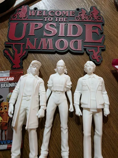 Stranger Things - High Detail Set - Free 3D Print Model - MakerWorld
