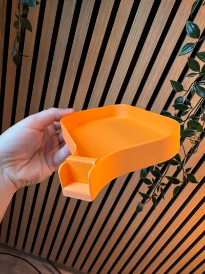 Funnel Tray V2 - Free 3D Print Model - MakerWorld