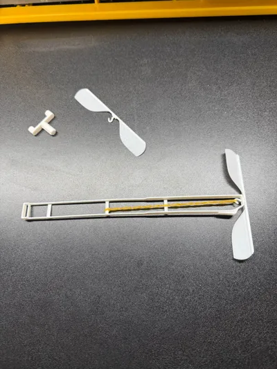 Wind Up Engine for Paper Airplanes - Free 3D Print Model - MakerWorld