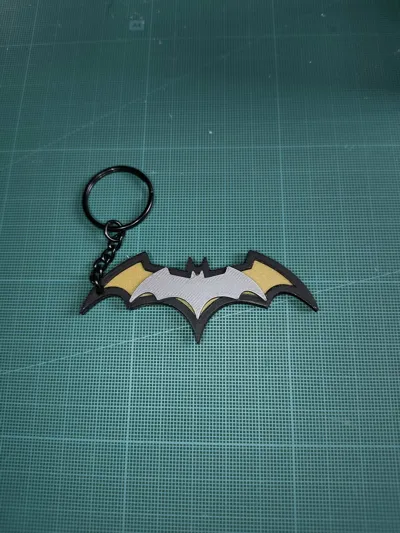BATMAN KEYCHAIN! - Free 3D Print Model - MakerWorld