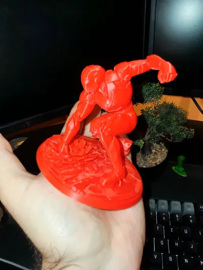 Iron Man - Marvel Figure Stand - Free 3D Print Model - MakerWorld