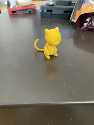 Little Mew Pokemon - print 30min - keychain - Free 3D Print Model ...