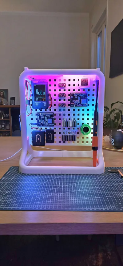 PIXEL • The Modular Open Frame PC Case - Free 3D Print Model - MakerWorld