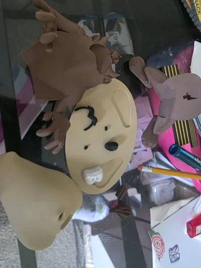 Taz - No AMS - Multi-part - Free 3D Print Model - MakerWorld