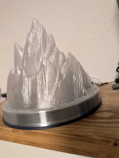 Crystal Summit Desk Lamp - Free 3D Print Model - MakerWorld