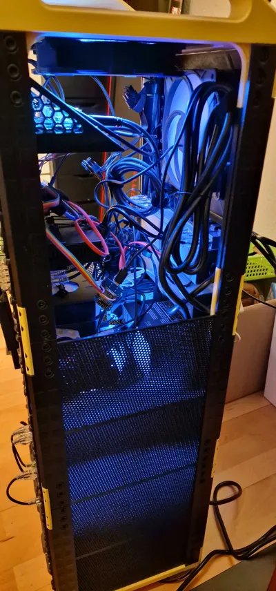 KWS Rack v.2 - Heavy‑Duty 10‑Inch Homelab Rack - Free 3D Print Model ...
