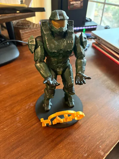 Master Chief Xbox Controller Stand 士官长手柄支架 - Free 3D Print Model ...