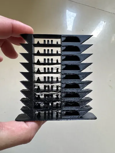 Bambu PLA Temperature Tower (190 - 230 °C) - Free 3D Print Model ...