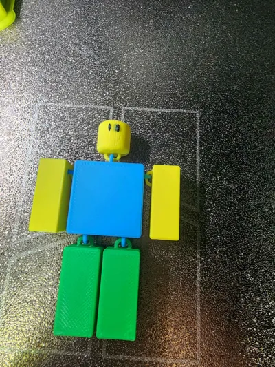 Roblox Noob Ragdoll Figure Print-In-Place (NO AMS) - Free 3D Print ...