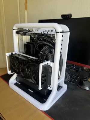 PIXEL • The Modular Open Frame PC Case - Free 3D Print Model - MakerWorld