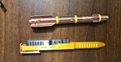 Realistic Hellfire Missile Pen - Free 3D Print Model - MakerWorld