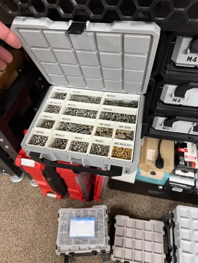 Gridfinity Storage Box V2 [5x4] - Free 3D Print Model - MakerWorld