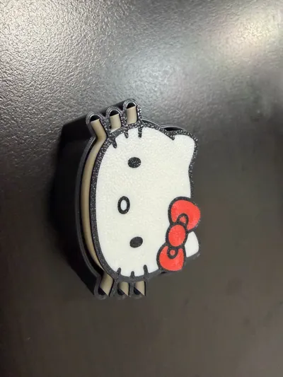Sanrio/Hello Kitty Characters - Fidget Clickers - Free 3D Print Model ...