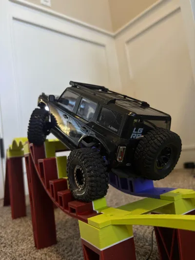 18th-24th Scale RC Crawler Course-Set 1_Obstacles - Free 3D Print Model ...