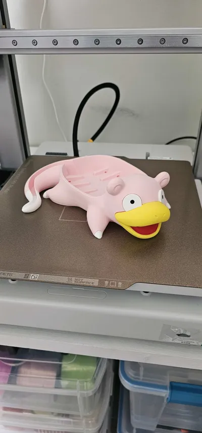 Slowpoke soap dish/drain box - Free 3D Print Model - MakerWorld