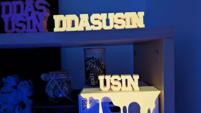 Stack and Stand Alphabet Letters - Free 3D Print Model - MakerWorld