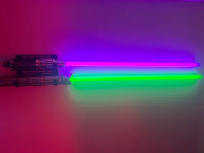 Horizontal Lightsaber Wall Mount - Free 3D Print Model - MakerWorld