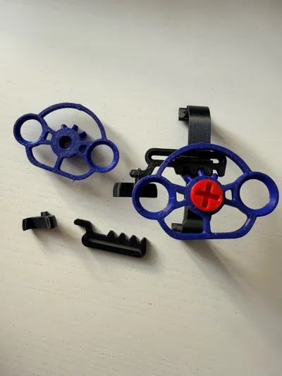 Bearing-less PS5 controller mini wheel - Free 3D Print Model - MakerWorld