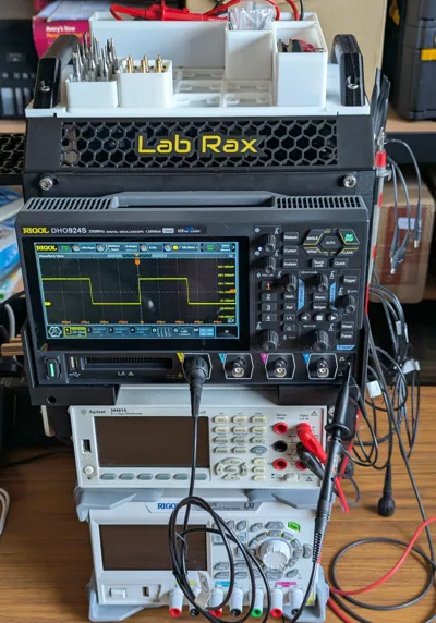 Lab Rax 6U 10" server rack - Bolted Version - Free 3D Print Model ...