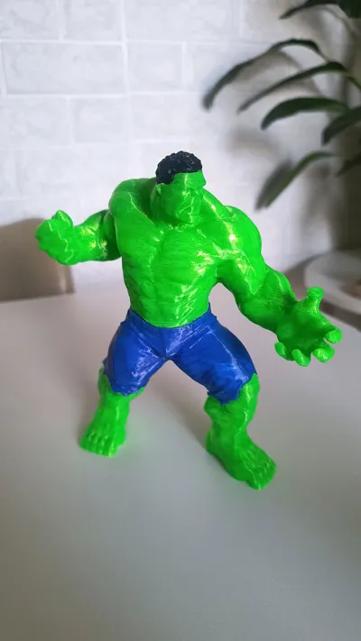 Hulk multi part statue - Free 3D Print Model - MakerWorld