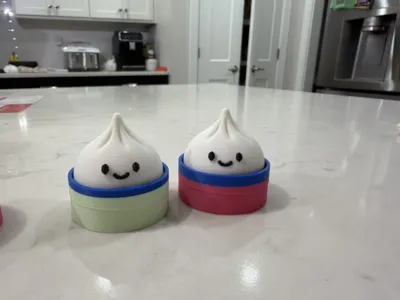 Happy Dumpling Clicker - Free 3D Print Model - MakerWorld