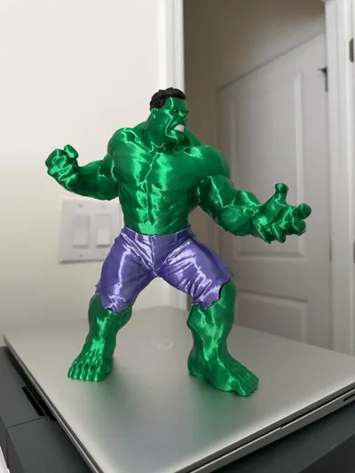 Hulk multi part statue - Free 3D Print Model - MakerWorld