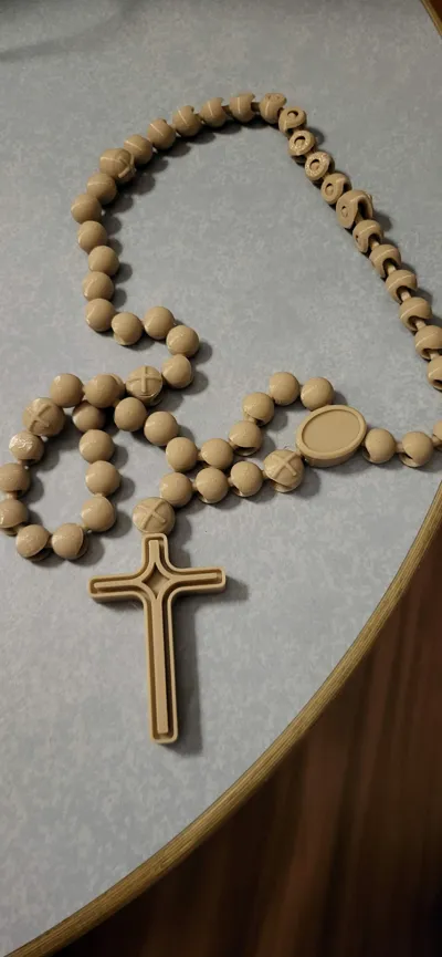 Fully Print-In-Place Rosary - Free 3D Print Model - MakerWorld
