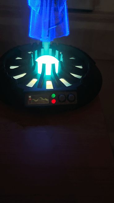 Star Wars Hologram Fan Emitter - Free 3D Print Model - MakerWorld