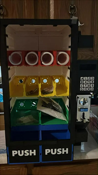 Full-Size Modular Vending Machine - Free 3D Print Model - MakerWorld