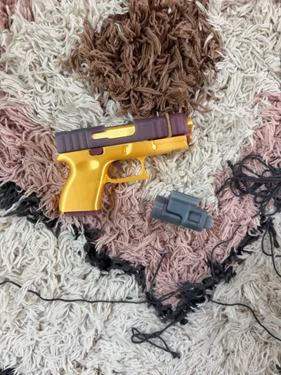 Glock Fidget Keychain – Slide-Action Toy - Free 3D Print Model - MakerWorld