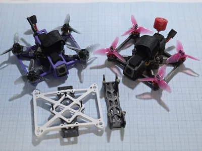 2 Inch Freestyle FPV Frame - Free 3D Print Model - MakerWorld