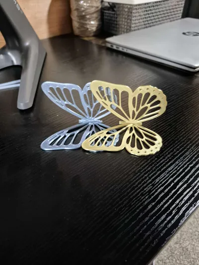 Butterfly (Flowers decor) - Free 3D Print Model - MakerWorld
