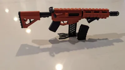 AR-15 / M4 Pocket Rifle – Bolt-Action Toy - Free 3D Print Model ...