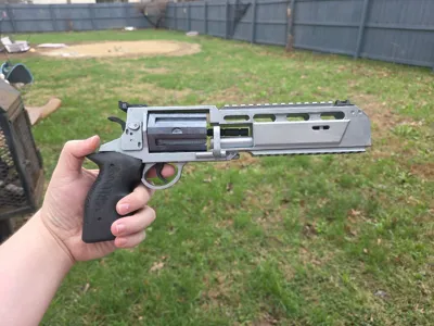 Resident Evil Requiem Revolver - Free 3D Print Model - MakerWorld