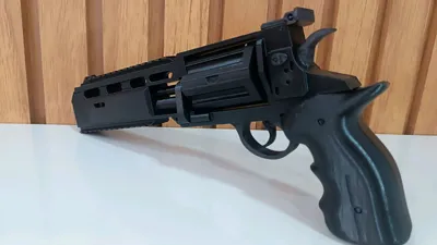 Resident Evil Requiem Revolver - Free 3D Print Model - MakerWorld